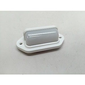 Marine Boat LED RV Blue LED Companion Way Courtesy Light 2.6"X1.3" White HOUSING