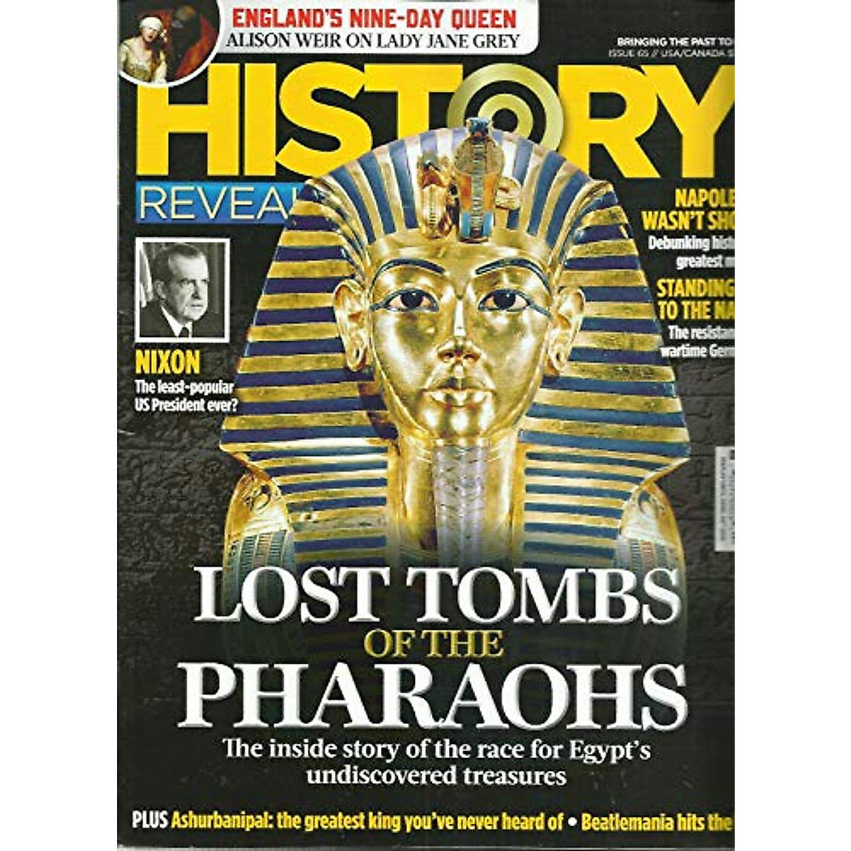 HISTORY REVEALED MAGAZINE LOST TOMBS OF THE PHARAOHS FEBRUARY, 2019# 65