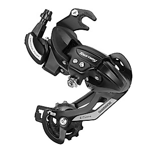 SHIMANO Tourney Rear Derailleur, Black, 30 x 10 x 10 cm