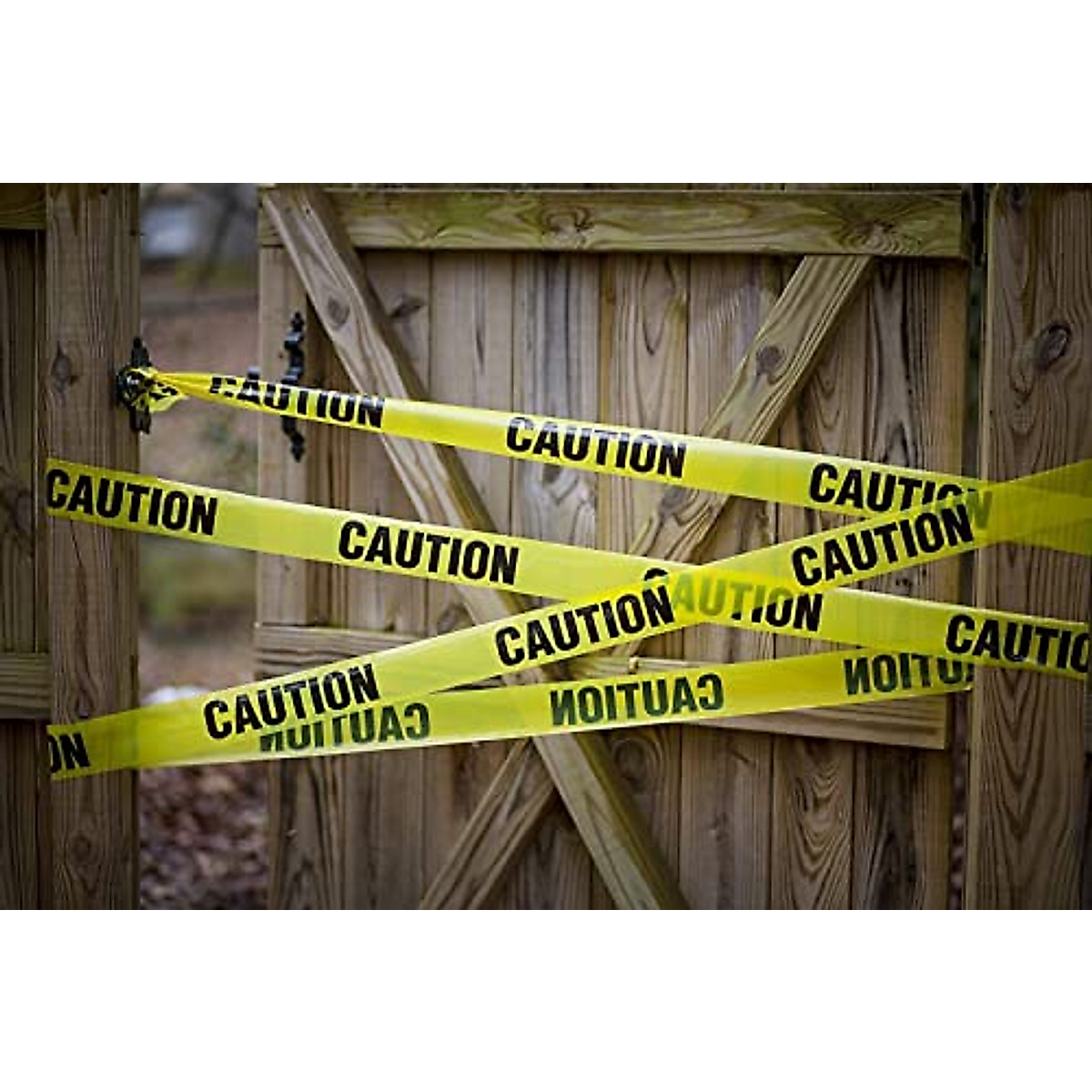 Premium Yellow Caution Tape 3 inch x 1000 feet, Bright Yellow w/Bold Black Text, 3" Wide for Maximum Readability, Strongest & Thickest Tape for Danger/Hazardous Areas