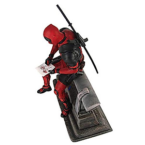 Marvel Premier Collection: Deadpool (Movie Version) Statue, Multicolor