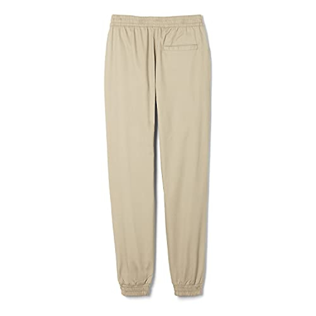 French Toast Boys' Big Pull-on Twill Jogger Pants, Khaki, 12
