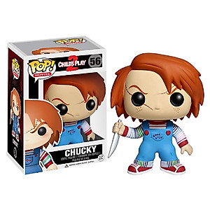 POP Child's Play 2 - Chucky Funko Pop! Vinyl Figure (Bundled with Compatible Pop Box Protector Case), Multicolor, 3.75 inches