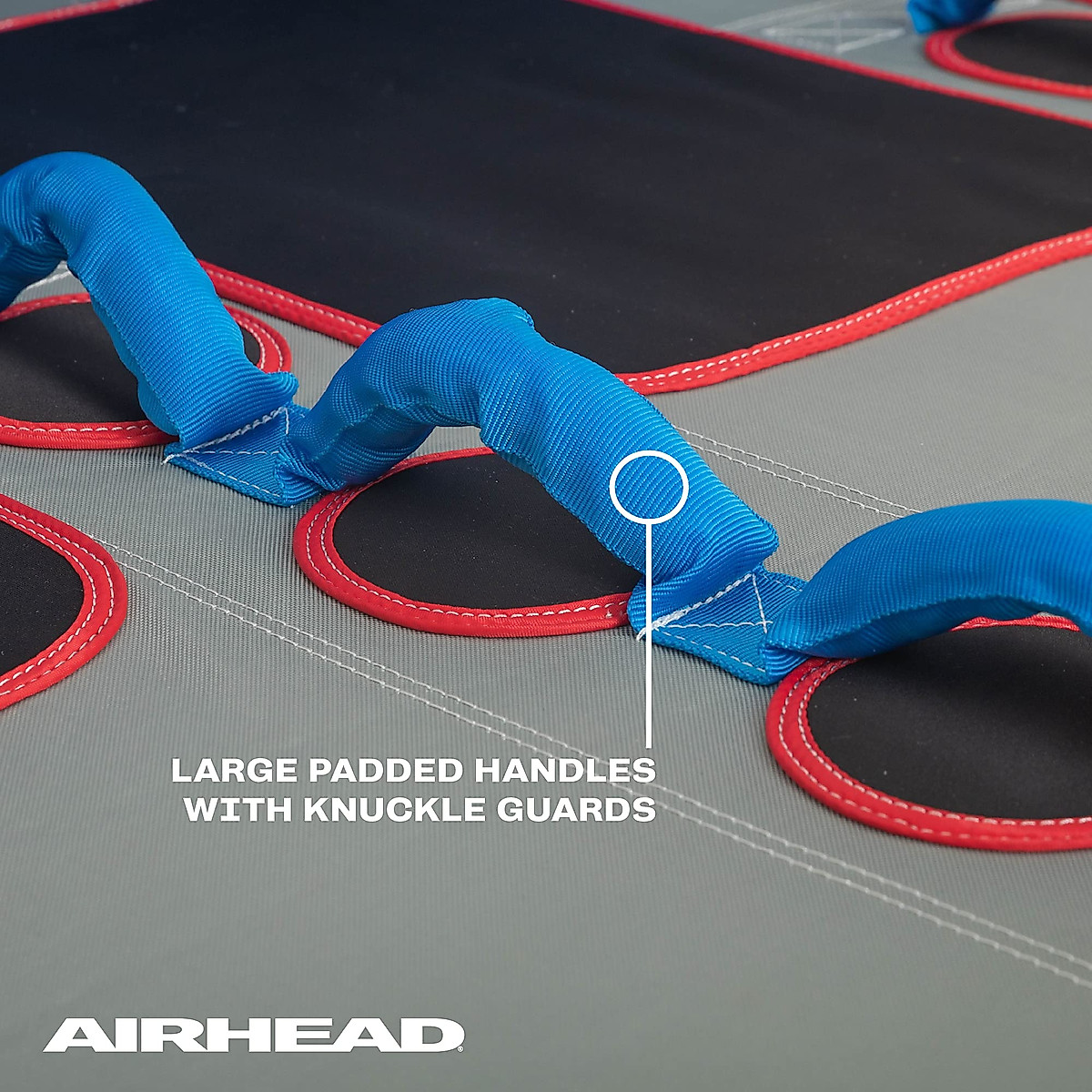 Airhead Chariot Warbird 3, 1-3 Rider Towable Tube for Boating