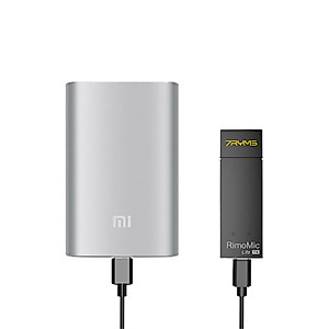 7RYMS RimoMic Lite LN Mini Wireless Microphone, Lavalier Microphone for iPhone Vlogging, Phone Gimbal Video Recording, Phone Interview- Compatible with iPhone 13 12 11 X XS 8 7 6 pro/max/Mini