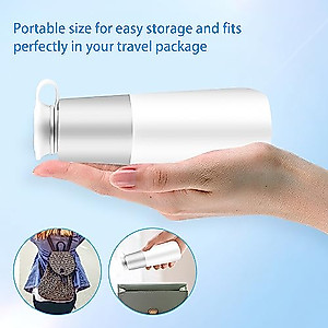 Portable Bidet - LLest Electric Rechargeable Mini Handheld Travel Bidet Sprayer with Travel Bag and USB Cable for Personal Hygiene Cleaning | Women and Men | Baby & Postpartum Essentials(Grey)