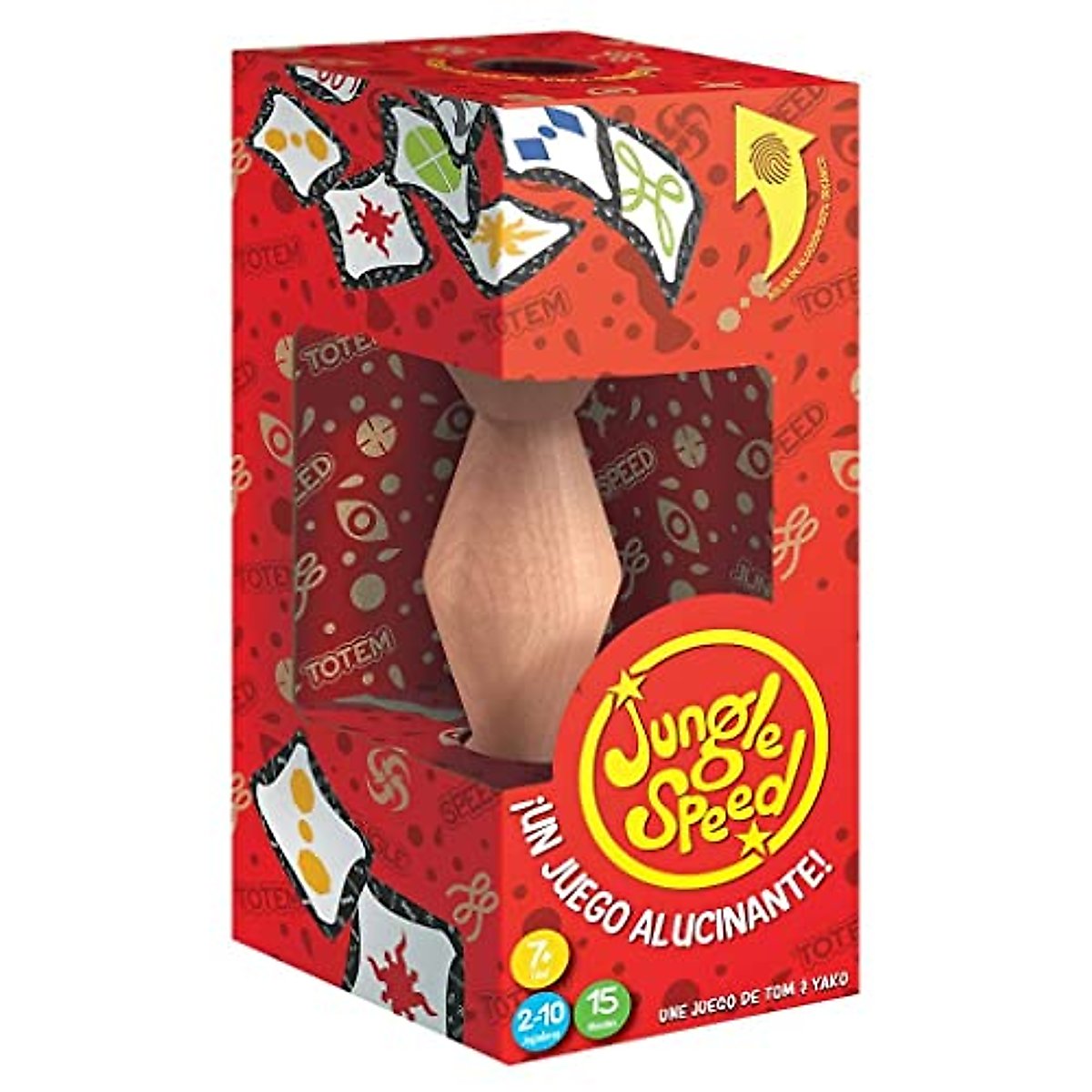 Asmodee Jungle Speed - Simple, Fast, Fun and Very Addictive! - Spanish Language