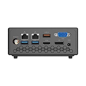 ZOTAC ZBOX CI331 Nano Fanless Silent Mini PC Intel N5100, Intel UHD Graphics, HDMI, VGA, DisplayPort, No Memory/Storage/OS Barebones System, ZBOX-CI331NANO-U, Intel N5100 Quad Core