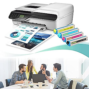 GREENBOX Remanufactured Toner Cartridges OKI C931 C941 45536516 45536515 45536514 45536513 Replacement for C931 C941 C931dn C931e C941dn C941e C911 Printer (1Black 1Cyan 1Magenta 1Yellow)