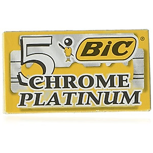 Bic Chrome Platinum Double Edge Razor Blades - 10 Ct