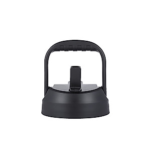 IRON °FLASK Straw Lid for One Gallon Jug, 128 Oz, Hydro Insulated Sports Modern Water Bottles, Simple BPA Free, 4 Straws, 2 Cleaning Brushes