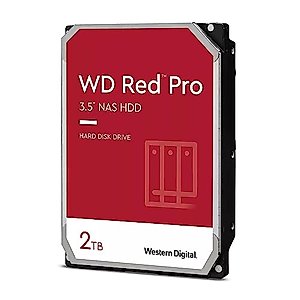 Red Pro Lable Hard Drive High Performance for NAS and Servers 300TB Workload/Year Rate (16TB)