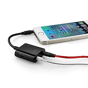 iLuv (i111) 2-Way Splitter Adapter with Independent Volume Control/Mute for iPhone, iPad Air, iPad Mini, Samsung Galaxy, other smartphones and Other 3.5mm Devices