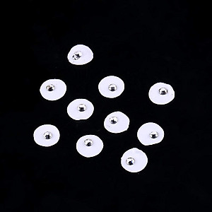 Tooth Ornaments, 10pcs 2mm Dental Crystal Tooth Ornaments Tooth Gems Teeth Jewelry Gem Decoration White with Box