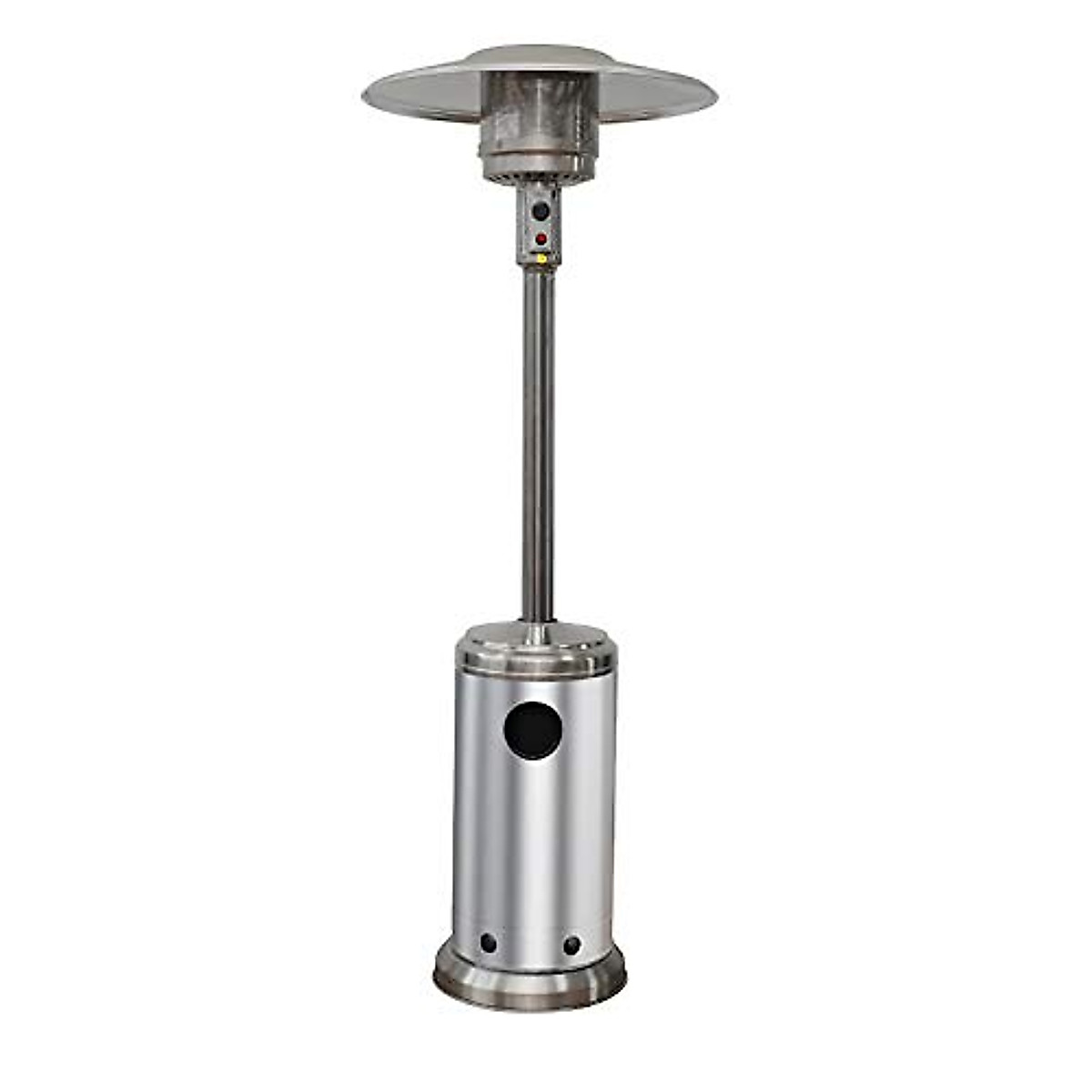 Lab Nomad Propane Patio Heaters for Outdoor Use - 46000 BTU Patio Heater - Outdoor Heat Lamps for Patio, Restaurants, & Weddings - Portable Rust-Proof Stainless Steel Patio Heater - Gas Deck