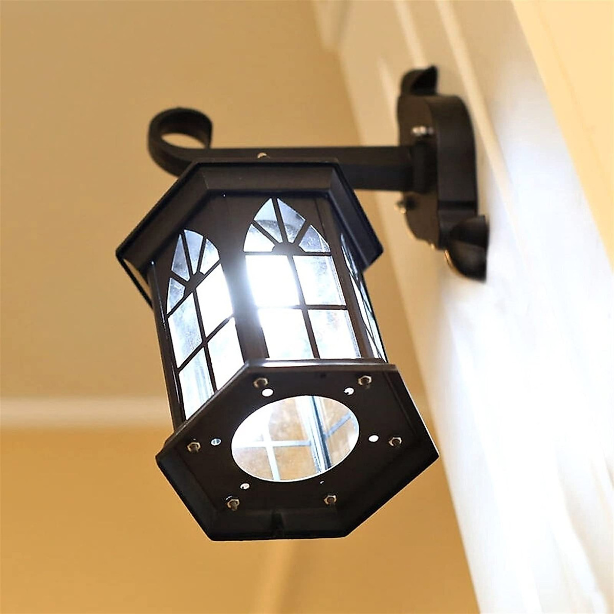 European wall light Victoria Rustic Pure Aluminum Light Vintage Waterproof Outside Wall Lantern Lamps Retro Industrial Outdoor Wall Lights Street Garden Courtyard Home Villa Lighting Wall Sconce E27(B