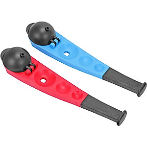 Hoopla Toys Ultimate Winter Play Snowball Thrower Set, Durable Plastic, Red & Blue, Ergonomic Handle, Lightweight, Perfect for Kids & Adults, 2-Pack