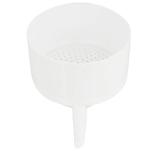 Baluue Buchner Funnel - Paper Filtering Funnel Plastic Buchner Funnel 90mm Buchner Filter Funnel for Laboratory