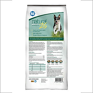 Blue Seal Natural 26 Active Dry Dog Food, Protein-Dense, Vitamin and Mineral Support, Ideal for Normally Active to Working Dogs, 25 Pound Bag