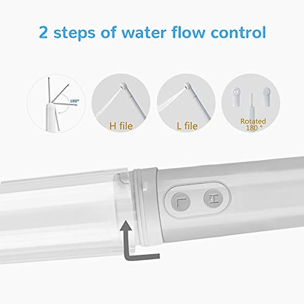 Portable Bidet for Travel, Electric Portable Bidet Mini Foldable Handheld Bidet Sprayer Toilet for Personal Hygiene Cleaning Outdoor Traveling