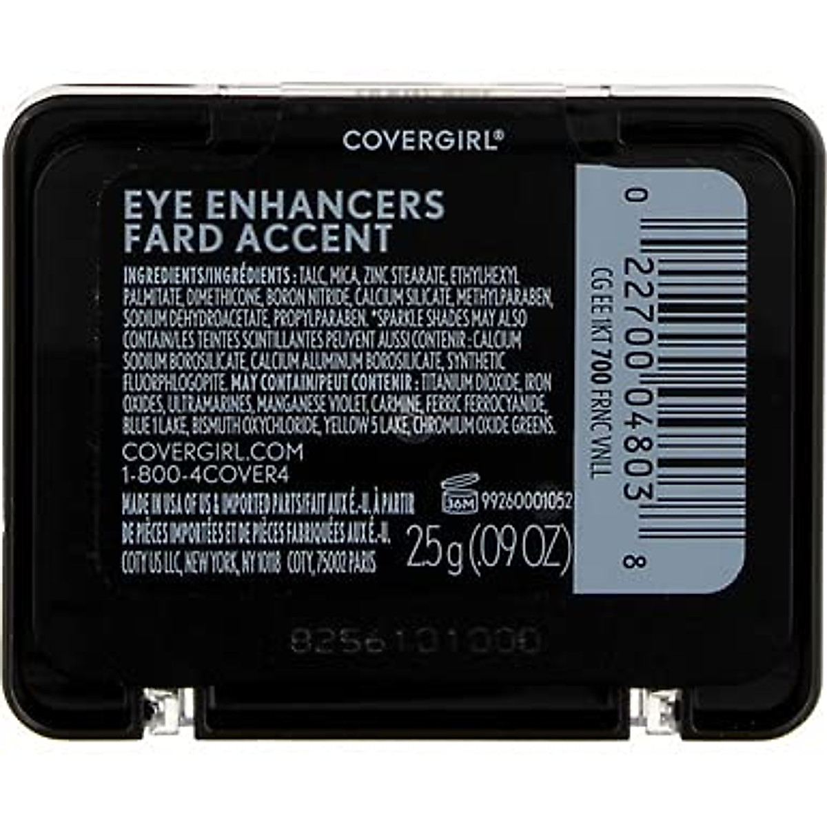 COVERGIRL Eye Enhancers 1-Kit Eye Shadow French Vanilla 700 .09 Ounce - Pack of 2