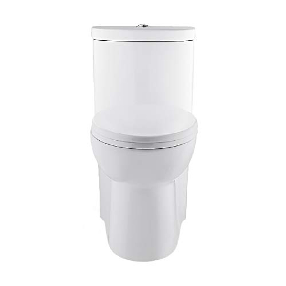 Sublime One Piece Elongated Toilet with Touchless Retrofit Dual Flush 1.1/1.6 gpf