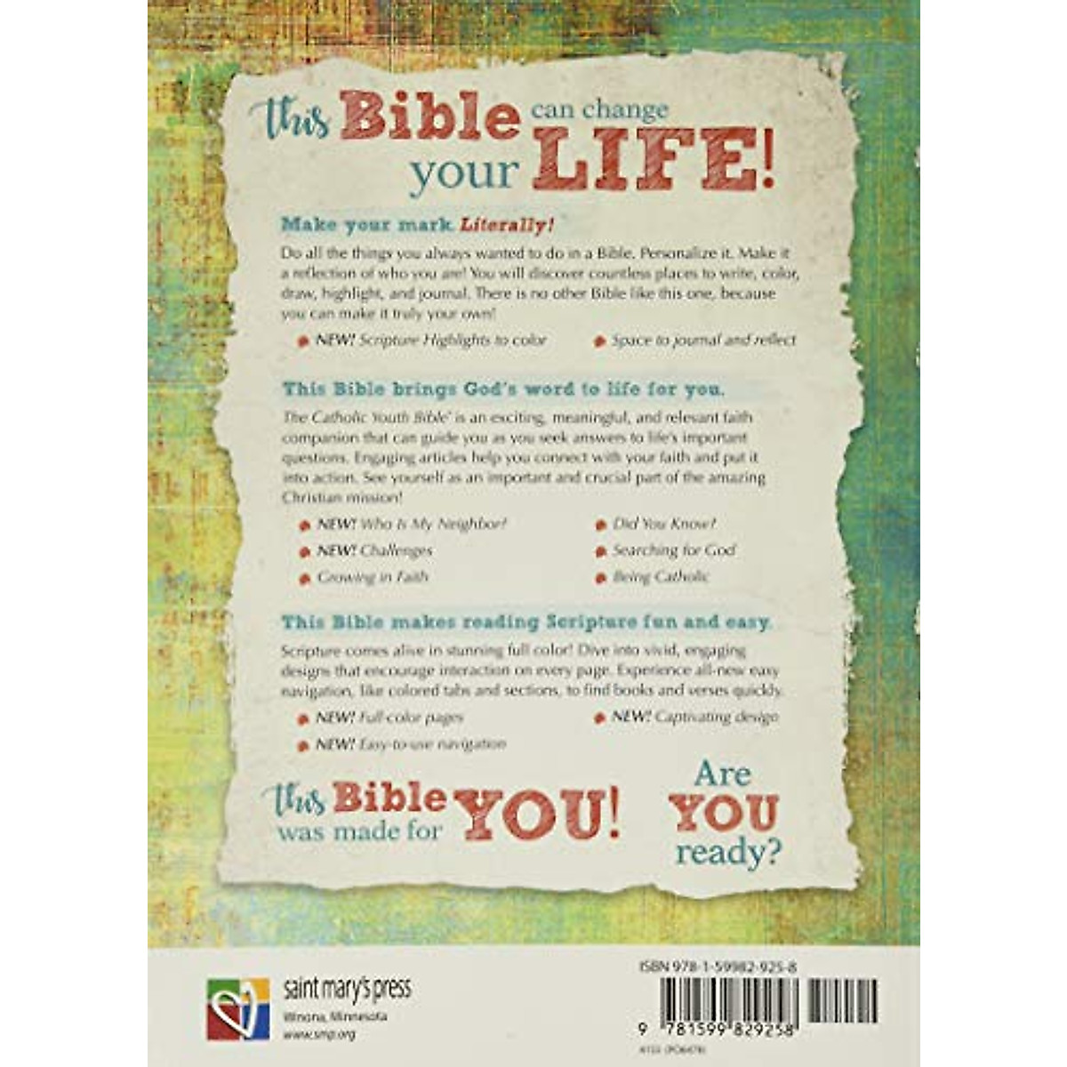The Catholic Youth Bible, 4th Edition: New American Bible Revised Edition (NABRE)