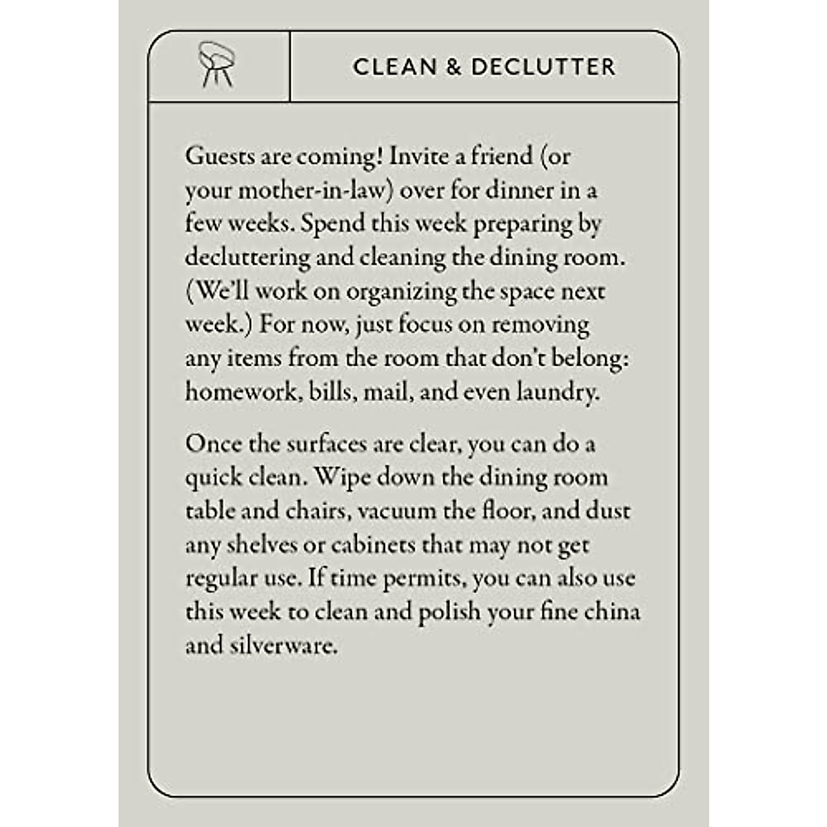 Beautifully Organized In 52 Weeks: A Home Organization Card Deck (Beautifully Organized Series)