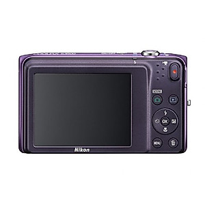 Nikon COOLPIX S3500 20.1 MP Digital Camera with 7x Zoom (Purple) (OLD MODEL)