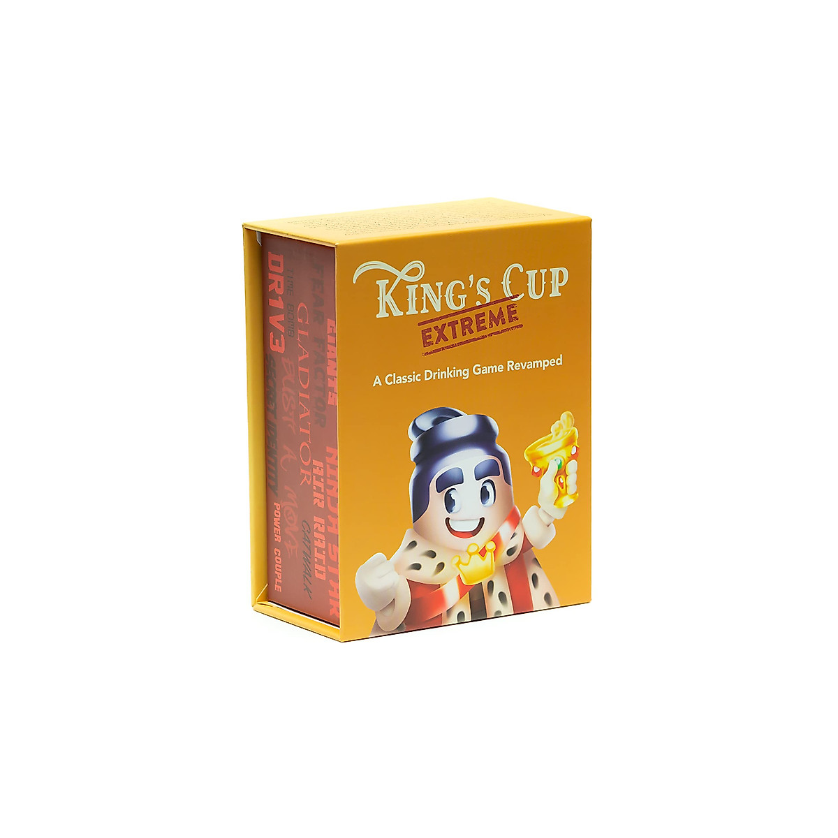 Lost Boy Entertainment King’s Cup Extreme - Party Games - Card Games for Adults - Drinking Games - Game Night - Date Night - Couples Games - Travel Games - Laugh and Drink - Get Buzzed