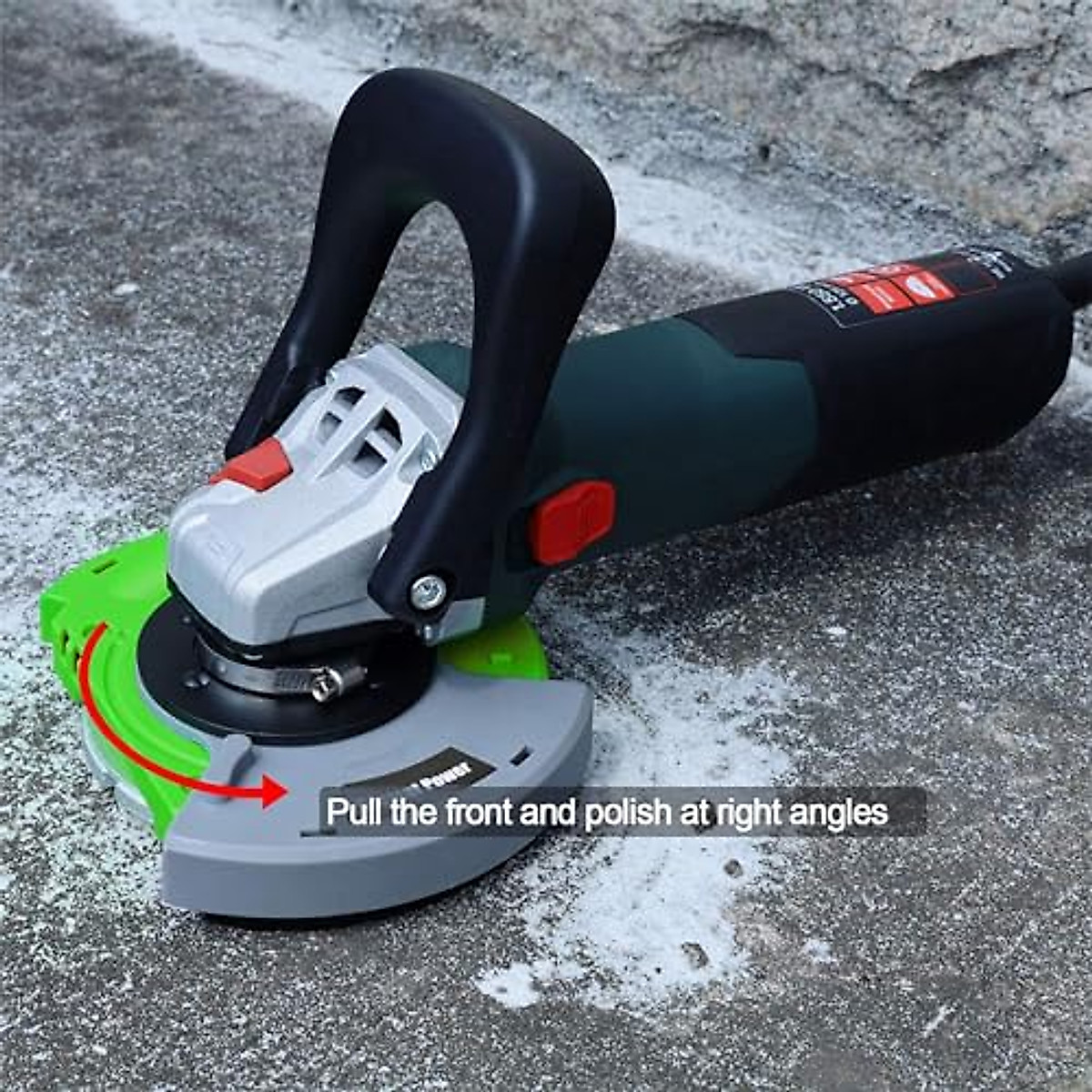 Diment Power Surface Grinding Dust Shroud for Angle Grinder 115mm / 125mm （4 inch / 5 inch）