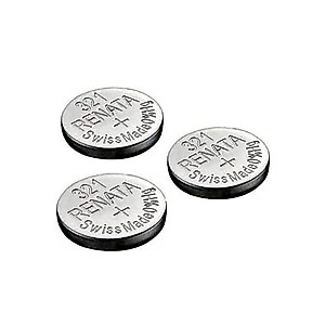Renata Watch Battery Swiss Made Renata 321 or SR616SW (3 Batteries, 321 or SR616SW)