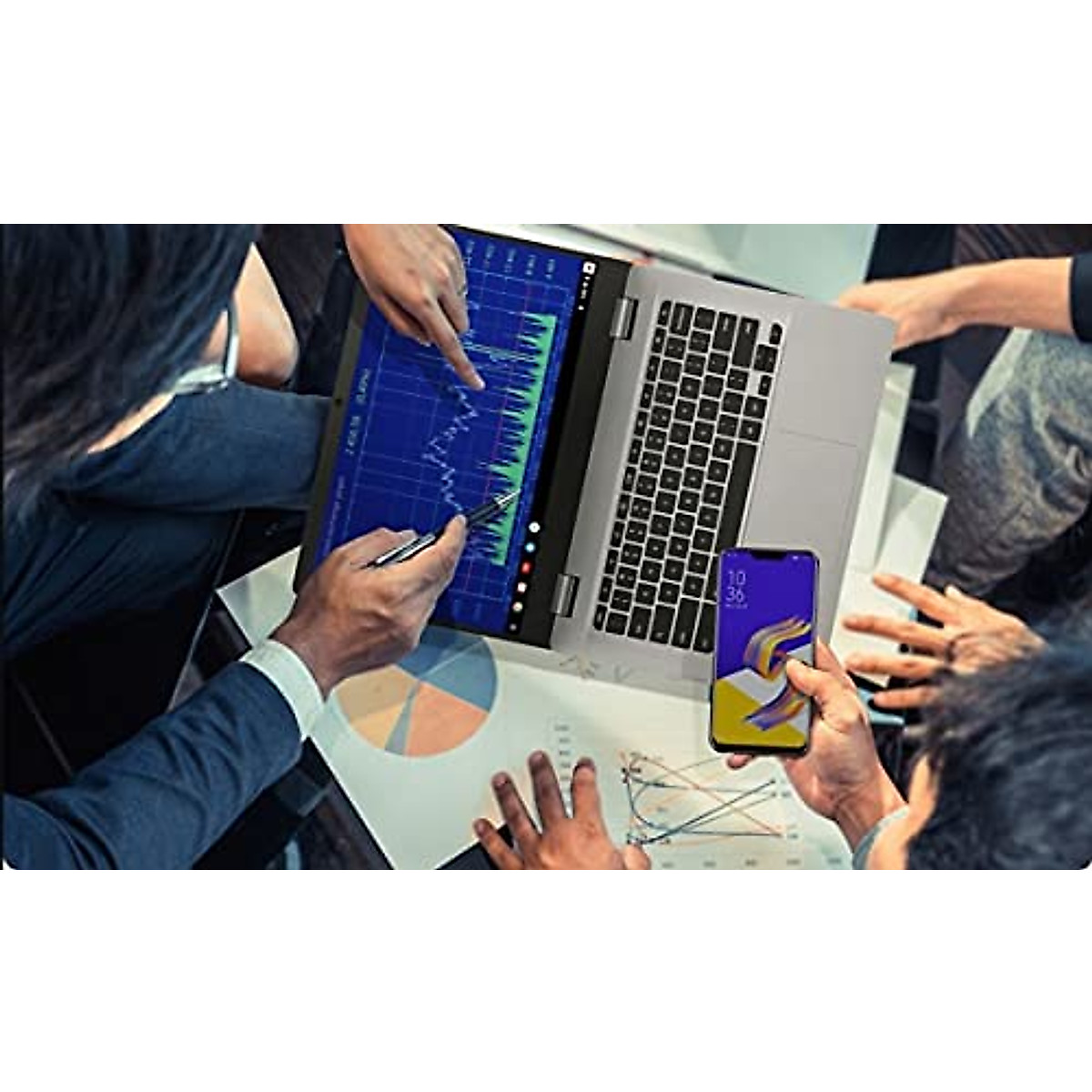 NewASUS Chromebook 14 Inch HD Laptop Computer PC for Business Student with 4GB RAM 64GB eMMC Intel Celeron N3350 WiFi Bluetooth Webcam Type-C Online Class Ready Chrome OS 1-Week AimCare Sup