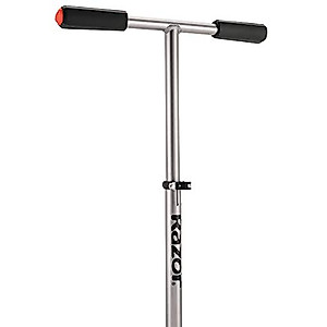 Razor A5 Prime Kick Scooter for Kids Ages 8+ - Extra-Large Deck, 8" Urethane Wheels, Anodized Aluminum Frame, Anti-Rattle Technology, For Riders Up to 220 lbs