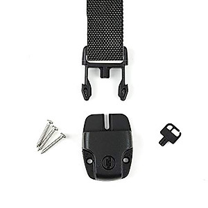 8 Set Hot Tub Cover Clips Replacement Latch Repair Kit Have Slot, Latches Clip Lock with Keys and Hardwares (8 Pack)