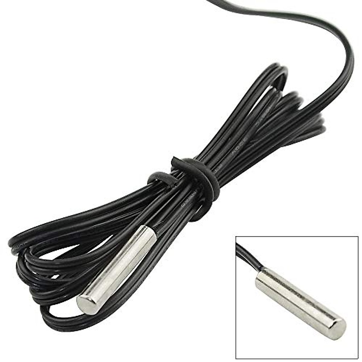 XINGYHENG XH-W3001 DC 12V 10A Microcomputer Digital Temperature Controller Digital Display Thermostat Control Switch and NTC 10K Thermistor Sensors Digital Temperature Probe (12V 120W)