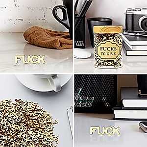 Jar of Fucks - 210PCS- Fucks to Give,Gift Jar for Valentine's Day - Bad Mood Vent - Change Jar - Birthday/Anniversary/Mother's Day/Father's Day/Holiday