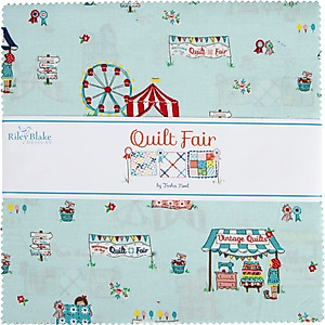 RILEY BLAKE DESIGNS 10" Stacker Bundle QULT, Quilt Fair