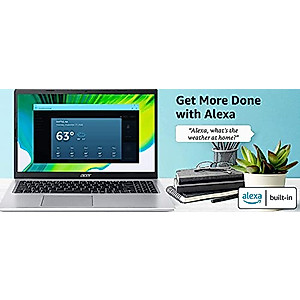 2022 Acer Aspire 5 Slim Laptop, 15.6 inch FHD IPS Display, 11th Gen Intel Core i3-1115G4 Processor (Beats Ryzen 3 3250U), WiFi 6, Amazon Alexa, Windows 11 Home in S Mode (20GB RAM | 1TB SSD)