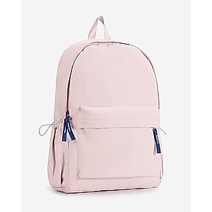kibachev Pink Casual Daypack Backpack Simple Backpack College Backpack for Women Carry On Backpack