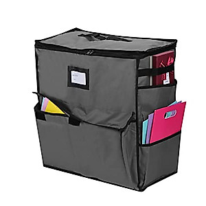 ProPik Unique Holiday Storage Organizer Gift Bag and Wrapping Accessories (Gray)