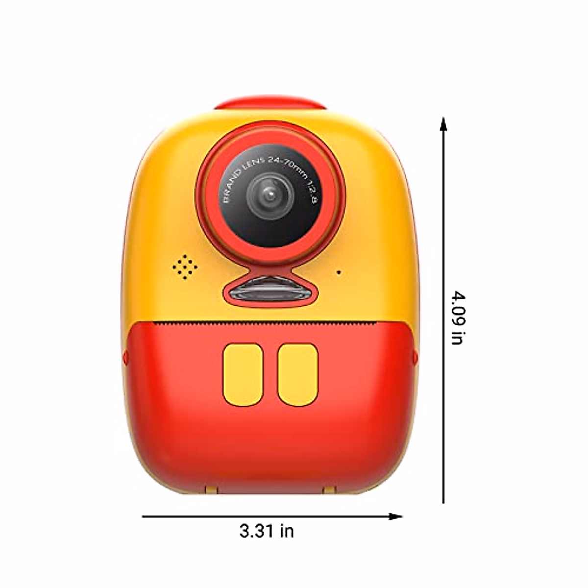 MIANHT Instant Print Digital Camera - Kids Digital Camera, Ink Free Printing 1080P Video Camera, 26MP Digital Camera for Kids, with 32GB SD Card, Color Pens, Print Papers