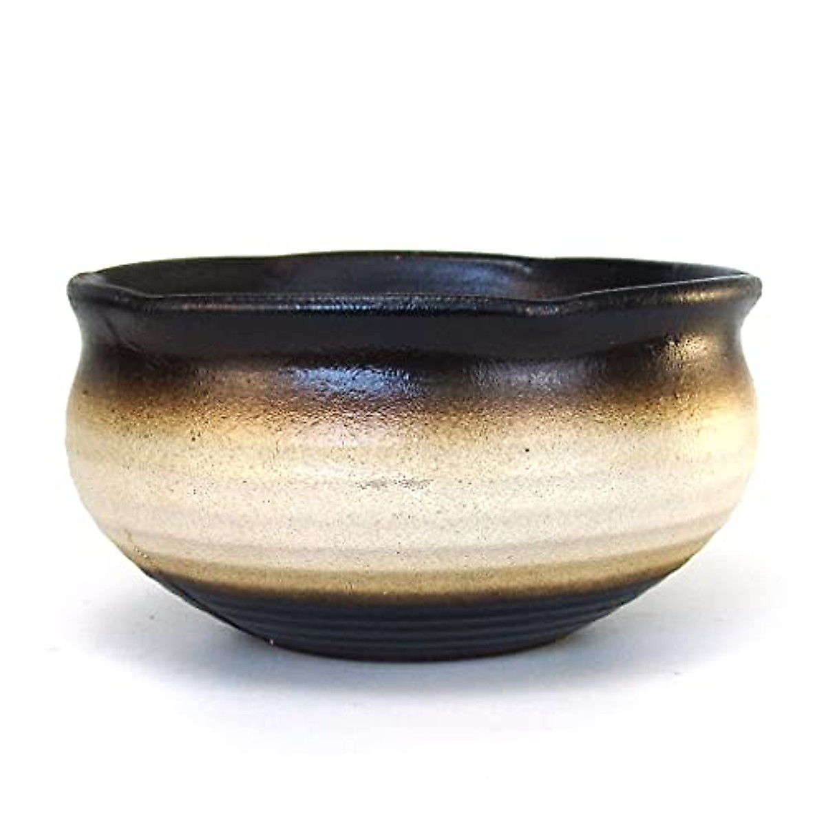 Summer Impressions 8 Inch Glazed Terracotta Plant Pot Round Ceramic Succulent Planter Pot with Drainage and Saucer Cactus Clay Pot Bonsai Pot