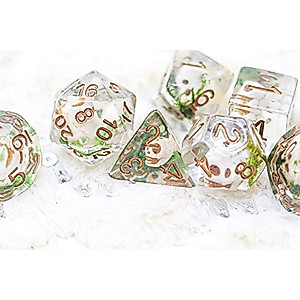 Skull of Death Necromancer DND Dice Set for Dungeons and Dragons, Gifts, D&D, D and D, Pathfinder, Accessories, D20, Polyhedral, Resin Dice, Metal, Dice Tray, Tower, Bag, Box