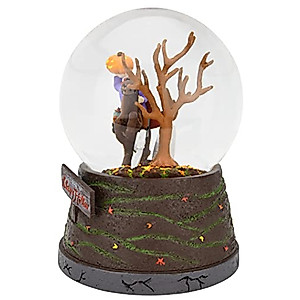 Tree Buddees Sleepy Hollow Fall Themed Headless Horseman Halloween Snow Globe - Large 6.5"