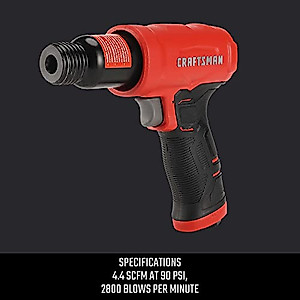 Craftsman CMXPTSG1010NB Air Hammer, Red and Black