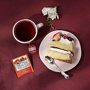 Ahmad Tea English Fruit & Herbal Infusions, Wild Strawberry Refresh Fruit & Herbal Tea