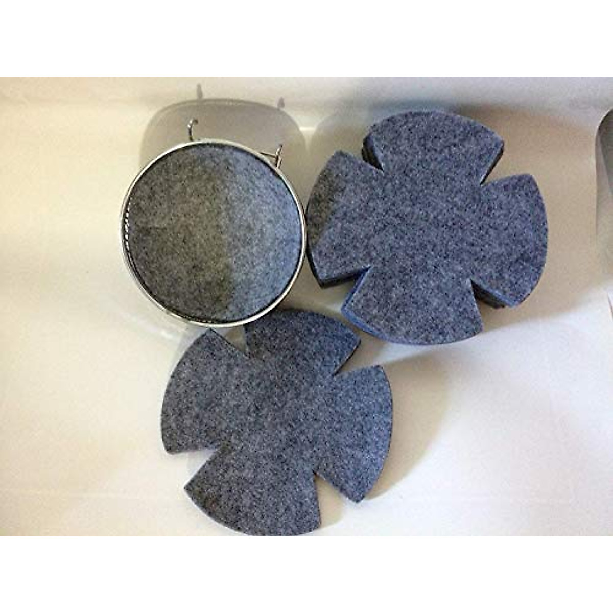 Lot of 12pc Canary Finch Nesting Felt Pads,4.5inch by nesting pads