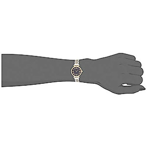 Anne Klein Women's AK/2159NVTT Two-Tone Bracelet Watch
