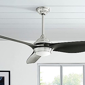 Home Decorators Collection YG638-BN Bachton 60 in. LED DC motor Brushed Nickel Ceiling Fan